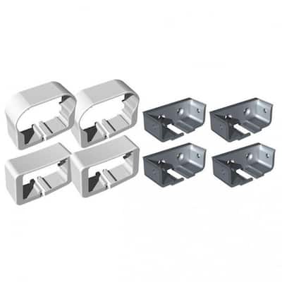 RDI 10 ft. x 36 in. Vinyl Level Rail Kit for 1-1/4 in. Square Baluster ...