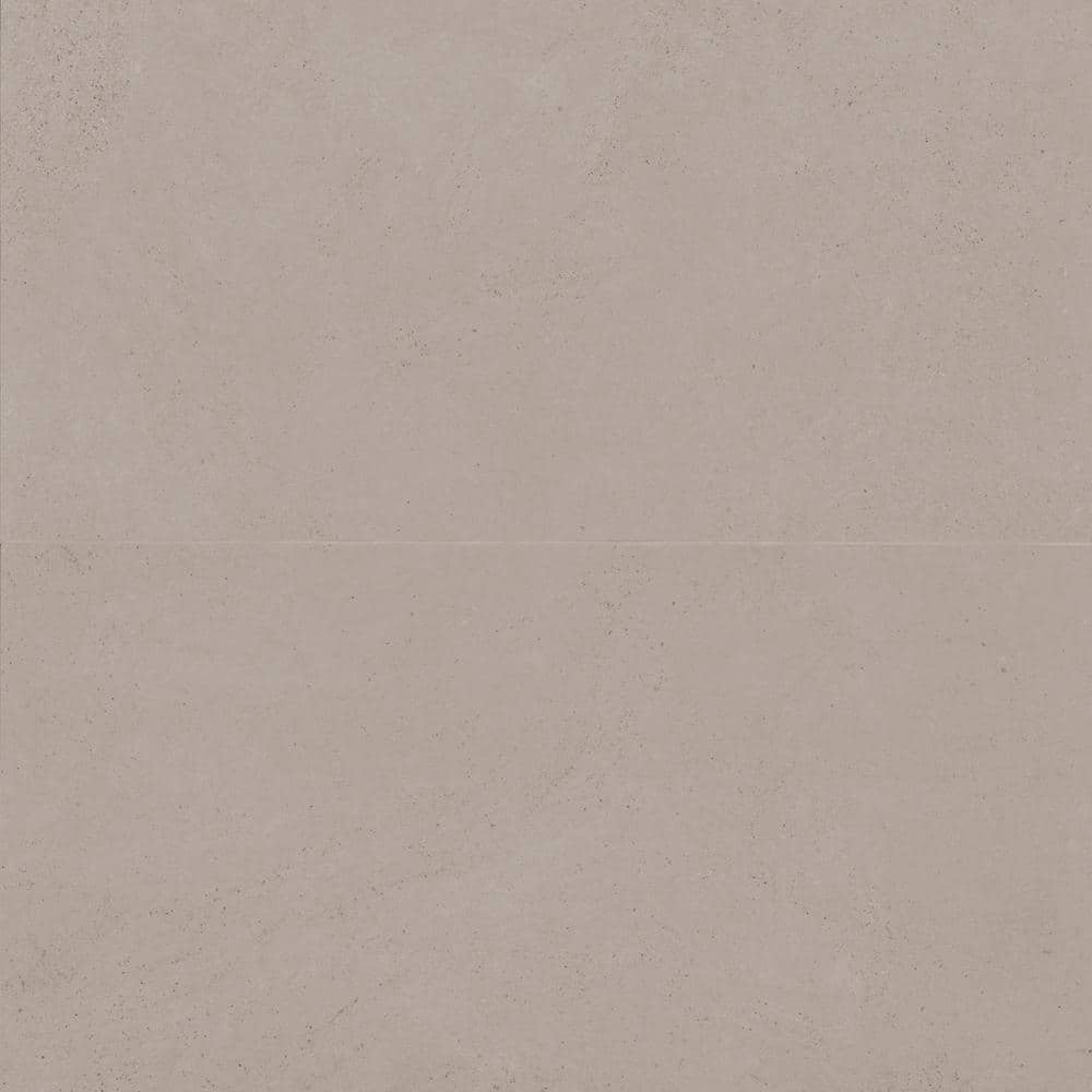 Bedrosians Thaddeus 24 in. x 48 in. Matte Taupe Porcelain Tile (15.5 sq ...