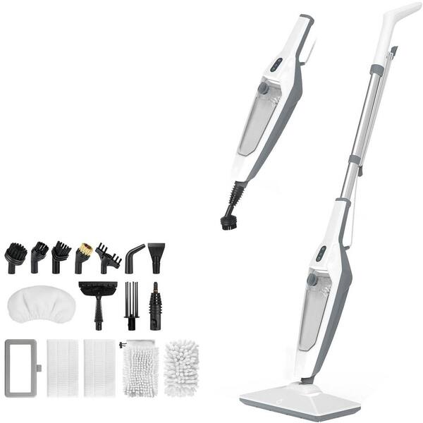 Anqtovp Commercial Corded Steam Mop for Hardwood, Vinyl, Laminate ...
