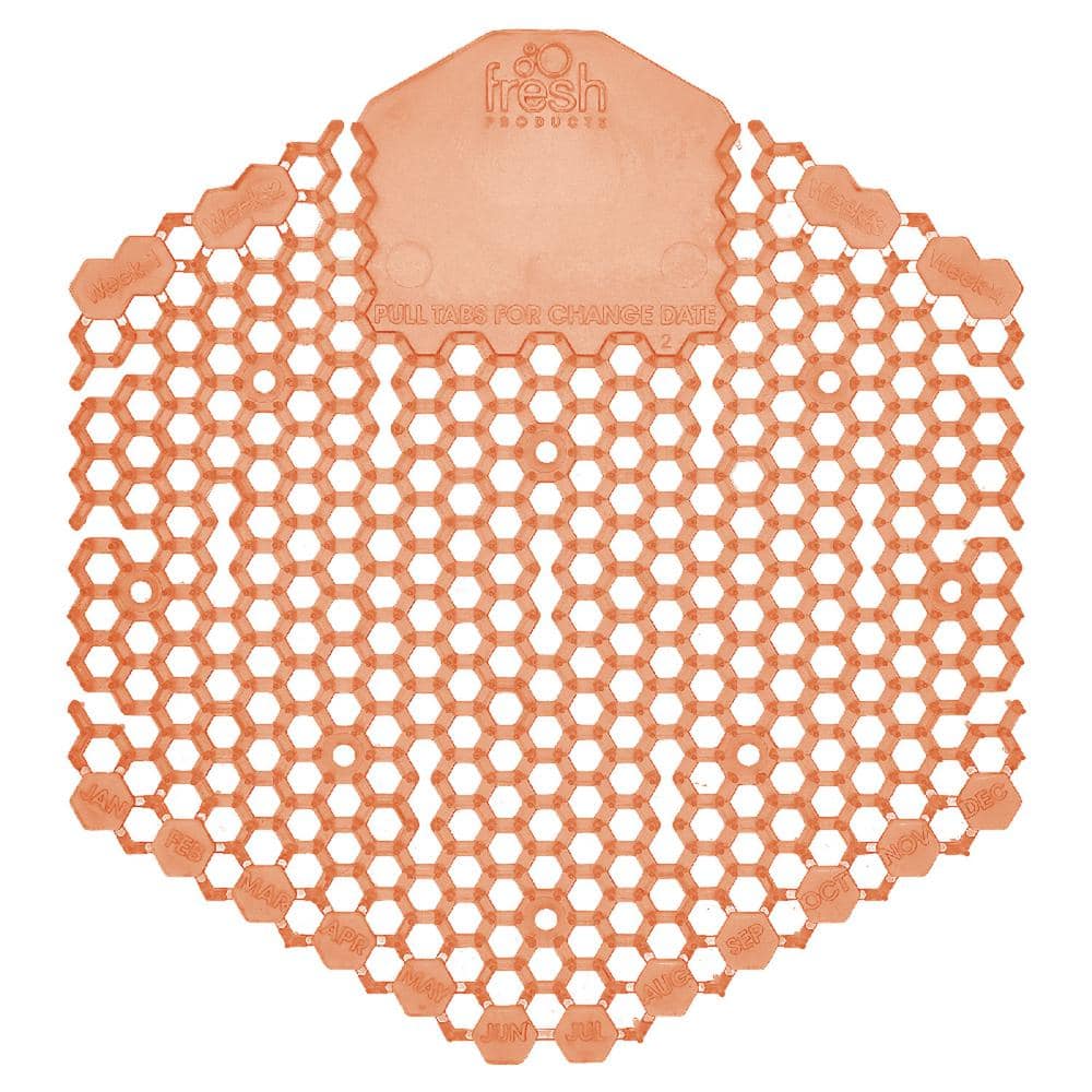 Fresh Products Wave 3D Urinal Screen Deodorizer, Orange, Mango ...