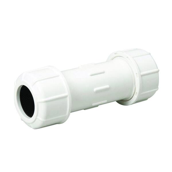 Mueller Streamline 1/2 in. PVC Compression Coupling 160-103HC - The ...