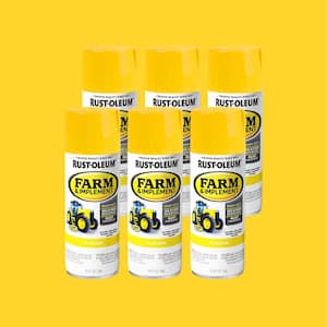 Rust-Oleum Specialty 12 oz. Farm and Implement Gloss Black Enamel Spray ...