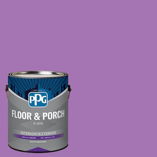 Reviews for PPG 1 gal. PPG1250-6 Bell Heather Satin Interior/Exterior ...