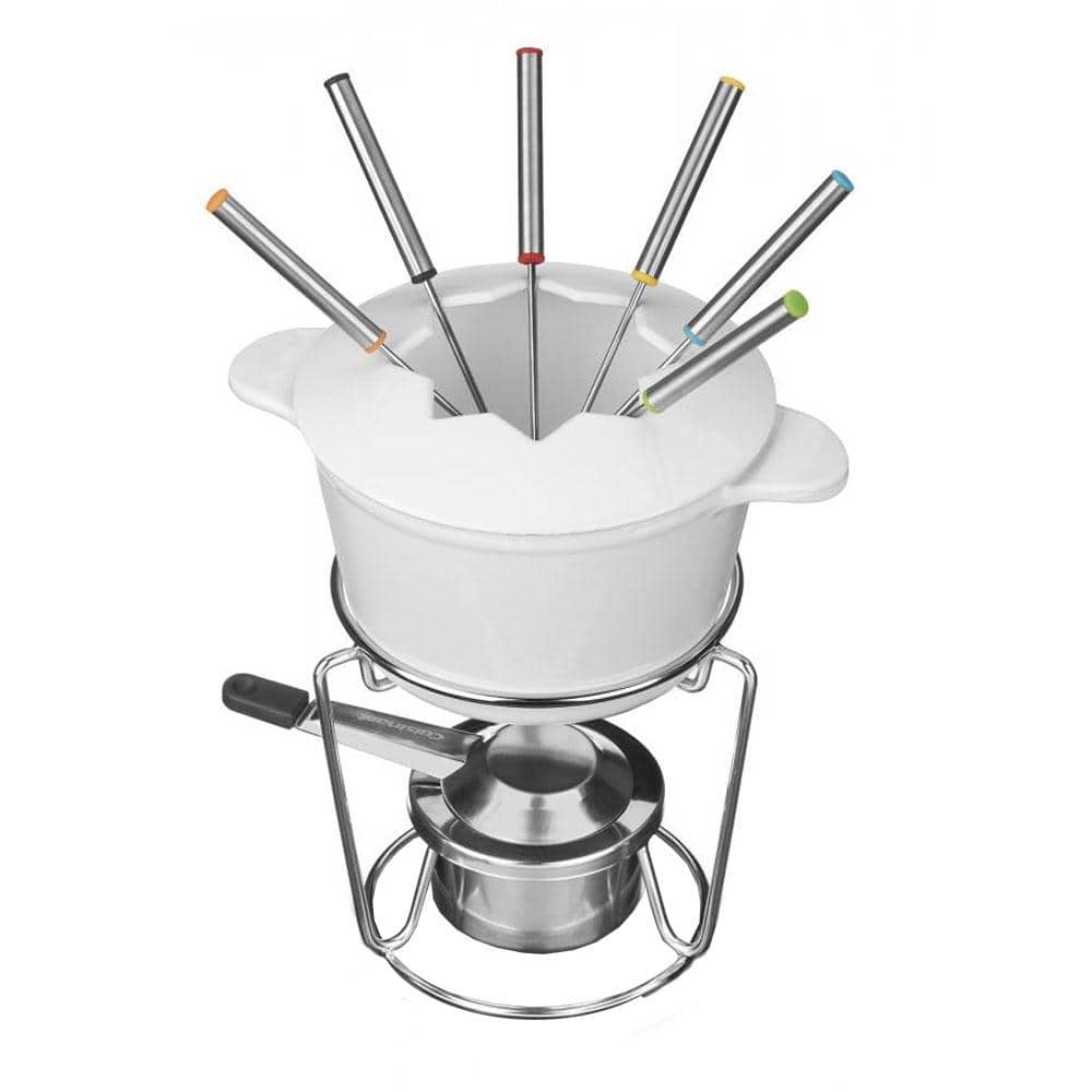 Cuisinart Chef's Classic 13-Piece White Fondue Set FP-115WS - The Home ...