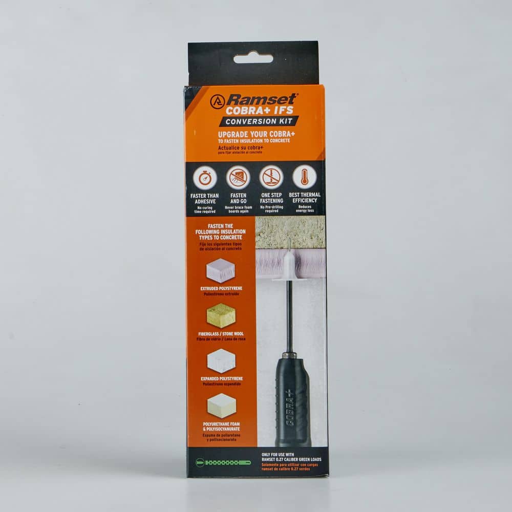 Ramset Cobra+ IFS Insulation Fastening System Conversion Kit (1-Pack ...