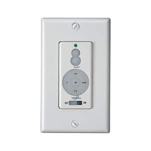 MINKA-AIRE Aire-Control 3-Speed Dimmer Fan Control with Wallplate ...