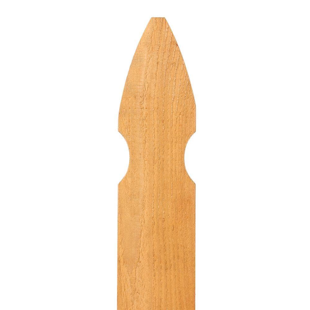 ProWood 5/8 in. x 3-1/2 in. x 3-1/2 ft. Western Red Cedar French Gothic ...