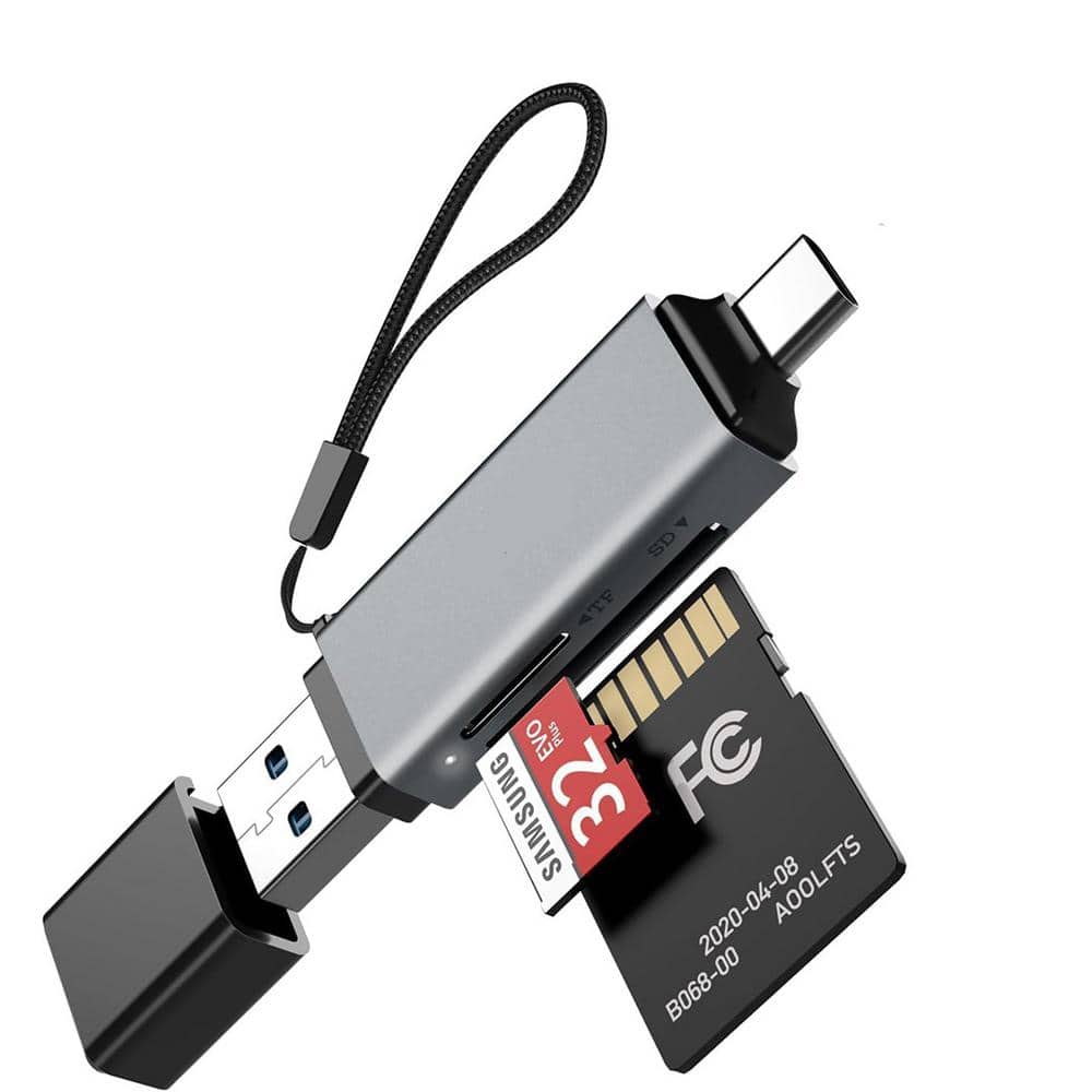 Yichuhaoxi SD Card Reader, High-Speed USB C to Micro SD Card Adapter ...