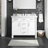 Home Decorators Collection Bellington 42 in. Single Sink White Bath ...