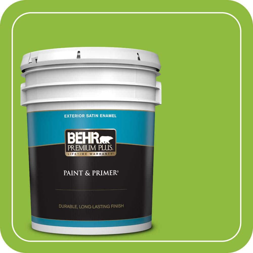 UPC 888350761129 - 5 gal. #S-G-420 Limeade Satin Enamel Exterior Paint ...
