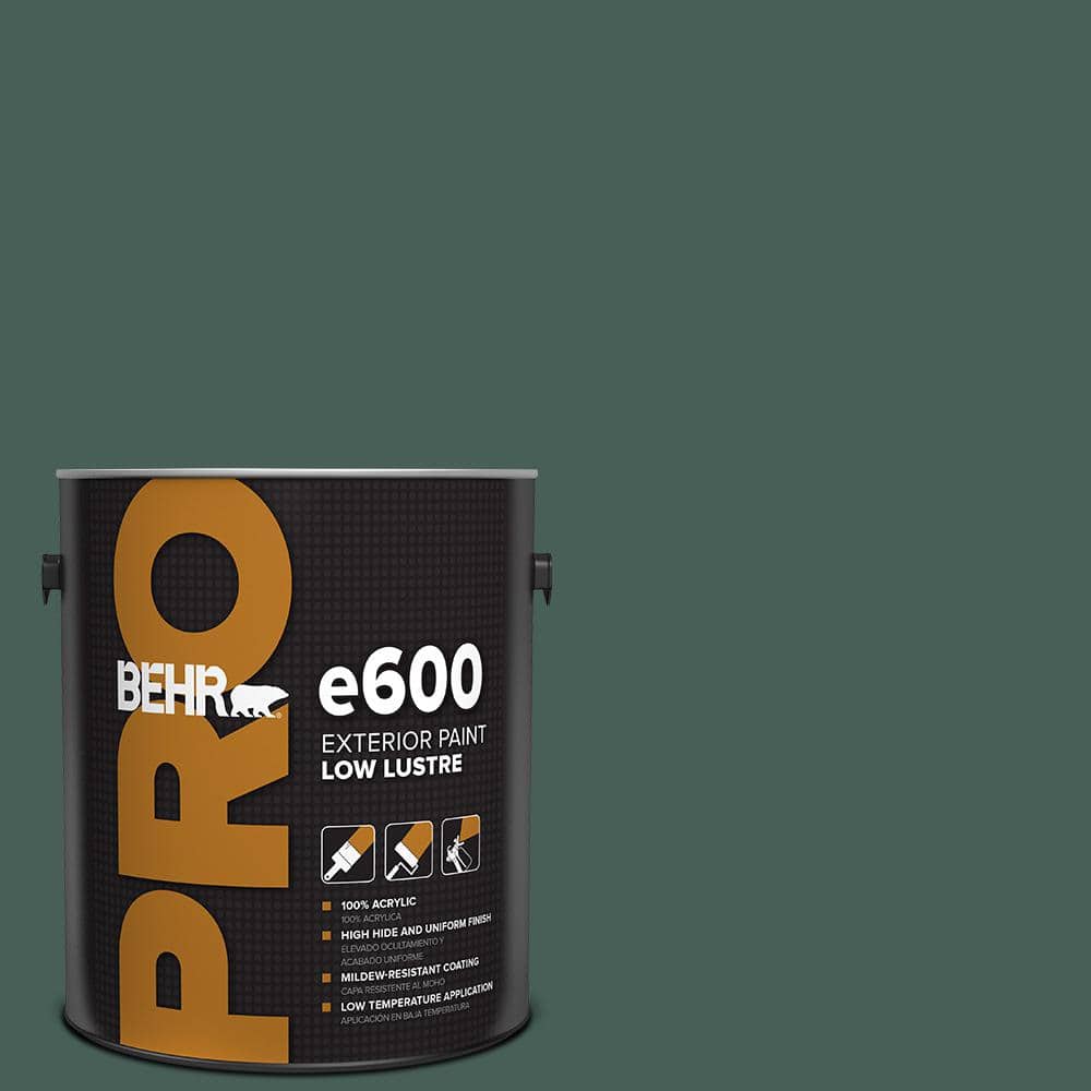 BEHR PRO 1 gal. #M440-7 Rainforest Low Luster Exterior Paint PR62301 ...