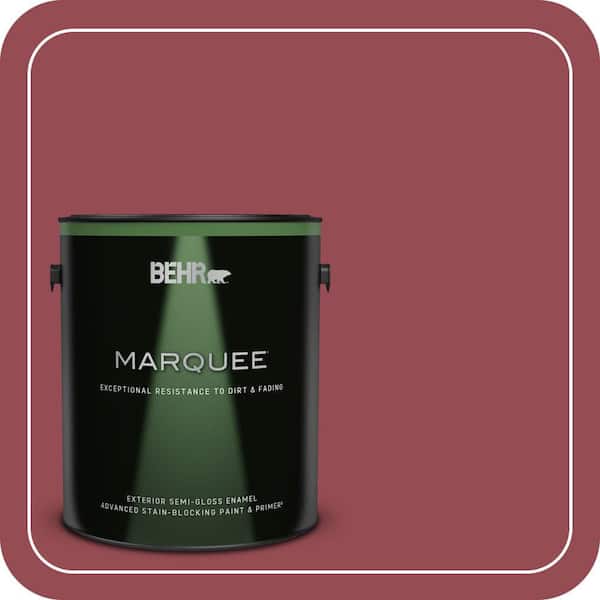 BEHR MARQUEE 1 gal. #PPU1-11 Crantini Semi-Gloss Enamel Exterior Paint ...