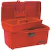 URREA 14 in. Plastic Red Tool Box with Metal Clasps 9900 - The Home Depot