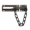 idh by St. Simons Solid Brass Chain Bolt Guard in Antique Brass 11049 ...