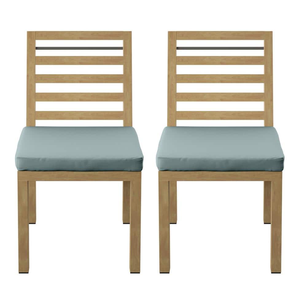 TK CLASSICS Cushioned Aluminum Outdoor Dining Chair with Spa Cushions ...