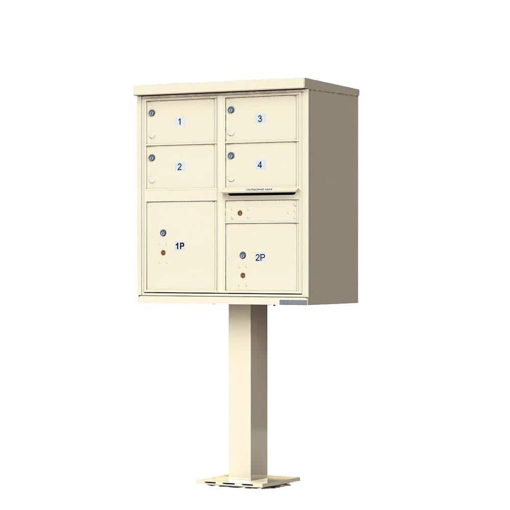 Florence USPS Delivery Pedestal Mounted vital Cluster Box Unit with 4 ...