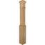 EVERMARK Stair Parts 4077 64 in. x 3-1/2 in. Unfinished Red Oak ...