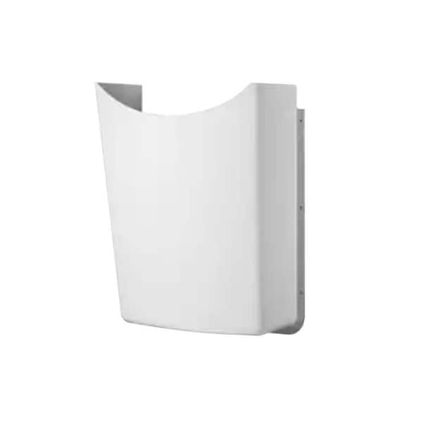 SLOAN ETF529 Optishield Lavatory Shield in White 0365059 - The Home Depot