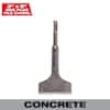 Milwaukee 3 in. x 6 in. SDS-PLUS Hammer Steel Tile Chisel 48-62-6058 ...