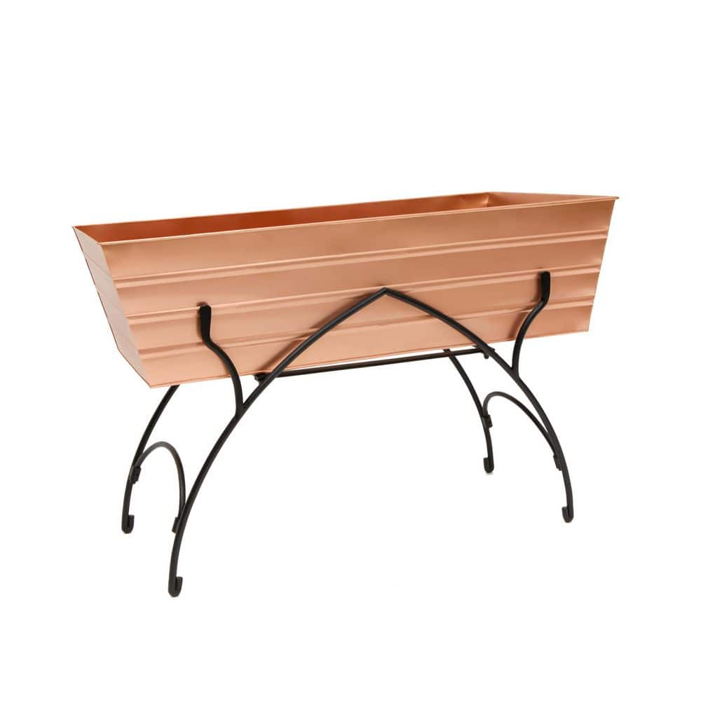 ACHLA DESIGNS Achla Designs 35.25 in. L Rectangular Copper Plated ...