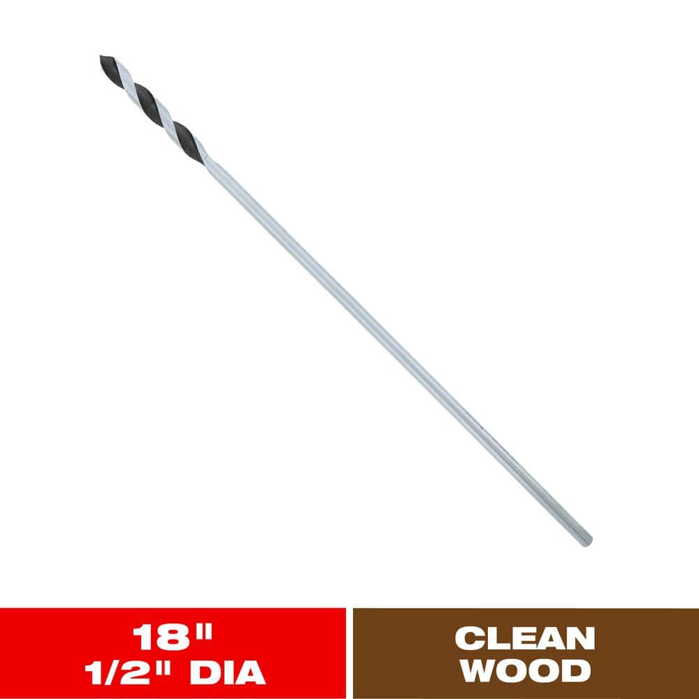 DIABLO 1/2 in. x 18 in. Installer Drill Bit DIB1080 - The Home Depot