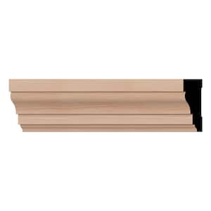 Ekena Millwork WM366 0.69 in. D x 2.25 in. W x 96 in. L Wood (Red Oak ...