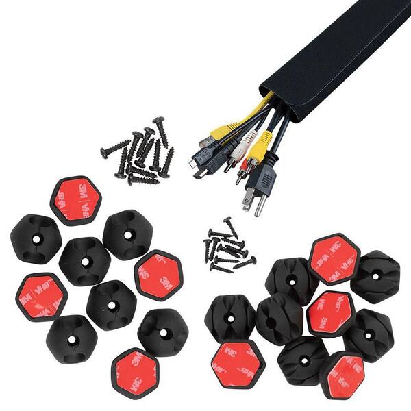 Klein Tools Cable Management Kit (22-Piece) 80053 - The Home Depot