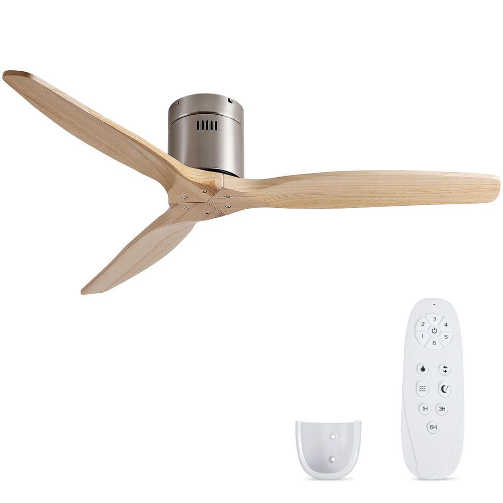 Reviews for YUHAO Epoch 52 inches Indoor Low Profile Brushed Nickel ...