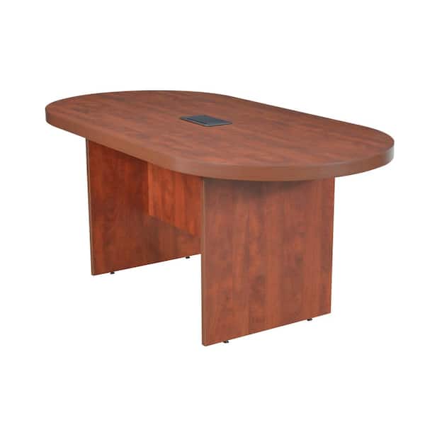 Regency Legacy 71 in. Cherry Racetrack Conference Table with Power Data ...
