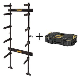 DEWALT TOUGHSYSTEM 25-1/2 in. Workshop Wall Rack Storage System and ...