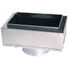 Master Flow 12 in. x 6 in. to 6 in. Insulated Register Box IRB12X6X6 ...