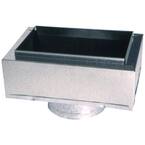 Master Flow 8 in. x 8 in. Duct Board Insulated Register Box - R6 DIRB8X8