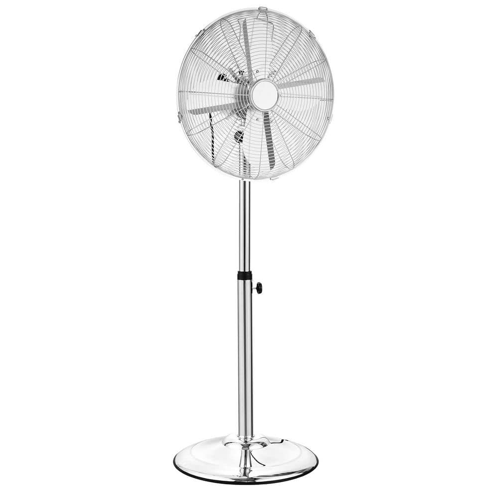 VEVOR Industrial Pedestal Fan 16 in. 75° Oscillating Fan Height ...