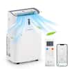 14,000 BTU Portable Air Conditioner Cools 700 Sq. Ft. Smart WIFI Remote ...