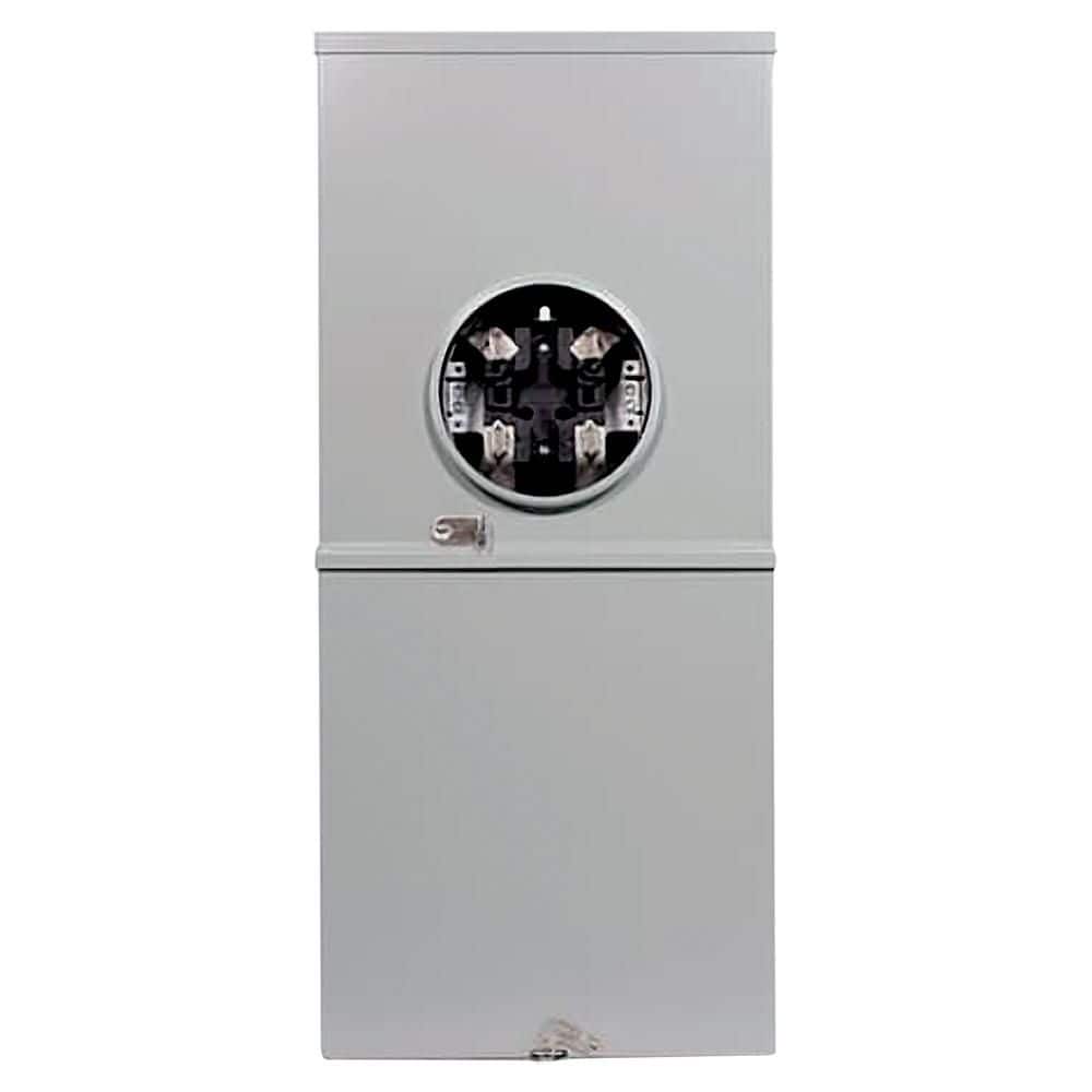 ABB Outdoor 150 Amp 4-Space 8-Circuit Main Breaker Ringless Surface ...