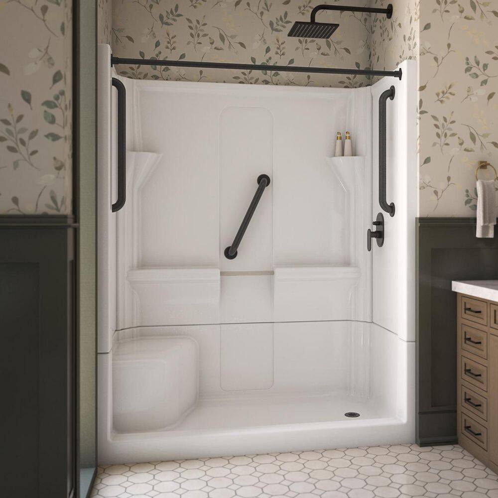 DreamLine Accessible Living Harmony 60 in. L x 30 in. W x 74 in. H ...