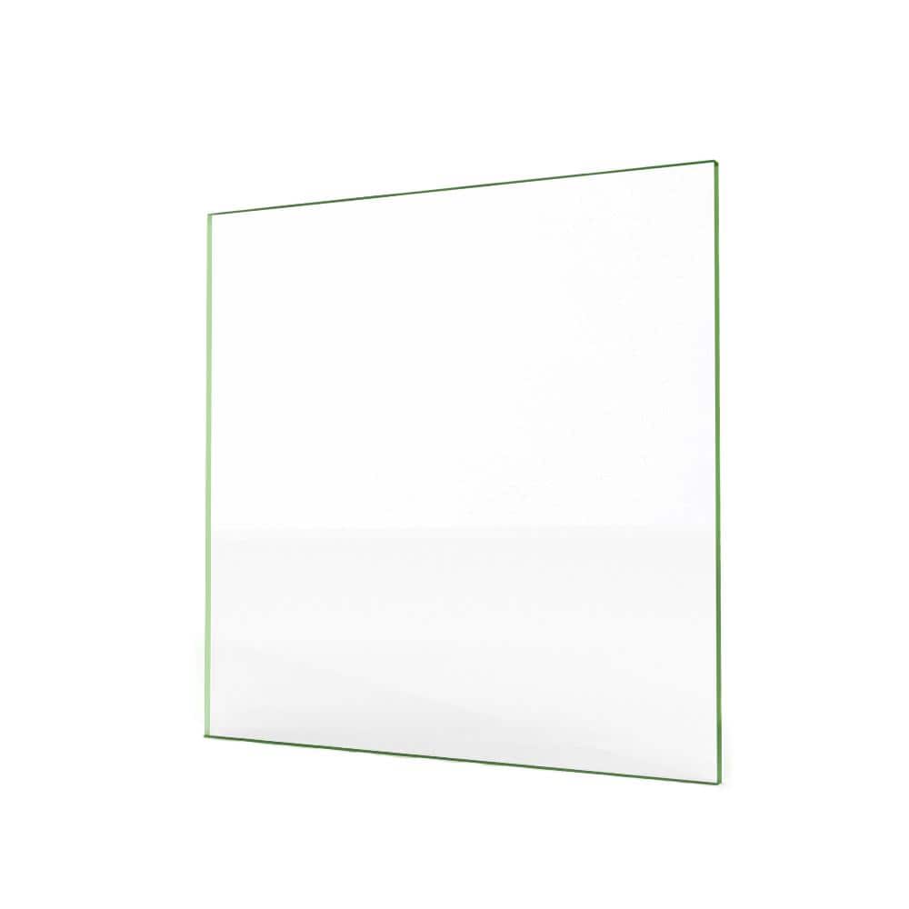 Fab Glass and Mirror 24 in. x 24 in. Clear Square Tempered Glass Sheet ...