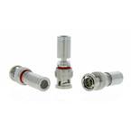 IDEAL RG6/RG6 Quad Universal Coaxial Compression F-Connector (Pack of ...