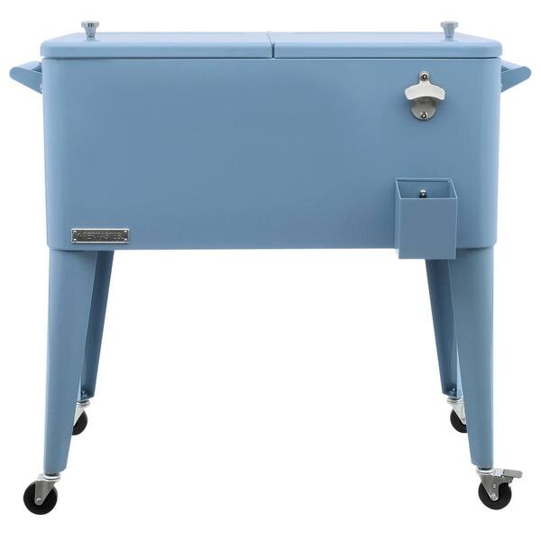 Retro Patio Cooler On Wheels - Patio Ideas