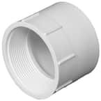 Charlotte Pipe 1-1/2 in. x 3 in. PVC Schedule 30 Hub x Hub Thin-Wall ...