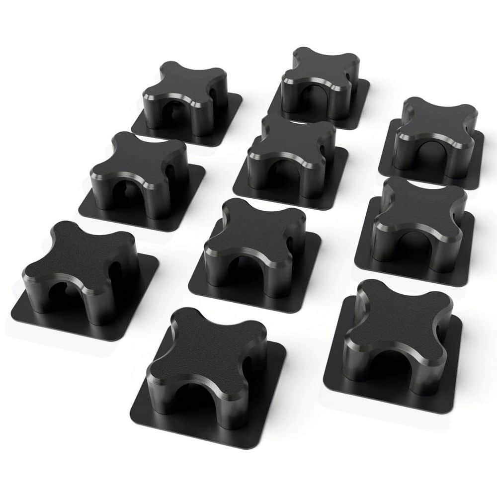 Yichuhaoxi Magnetic Cable Organizer Desktop Cord Keeper & Management Clip for Home Office with ...