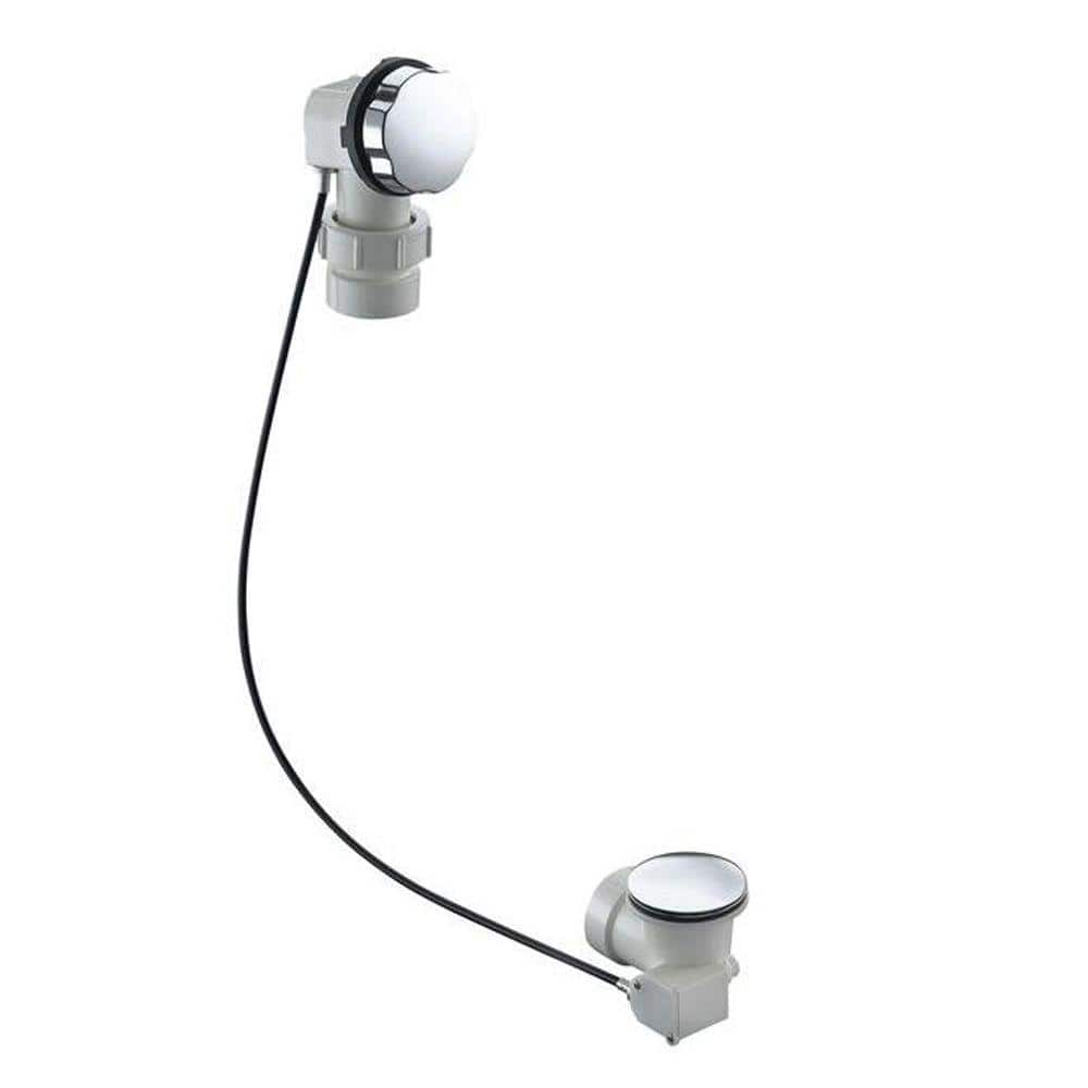 KOHLER Clearflo 1-1/2 in. Brass Cable Bath Drain in Oil-Rubbed Bronze K-7214-2BZ - The Home Depot