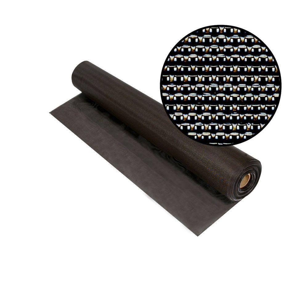 Phifer 36 in. x 1200 in. Brown SunTex 90 Screen Roll 3004173 - The Home ...