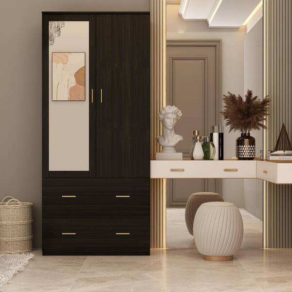 Black - Armoires & Wardrobes - The Home Depot