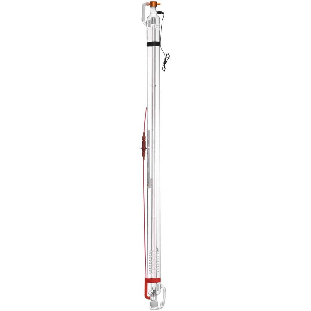 SKYSHALO 60-Watt CO2 Laser Tube 49.2 in. Length 2 in. Dia Borosilicate ...