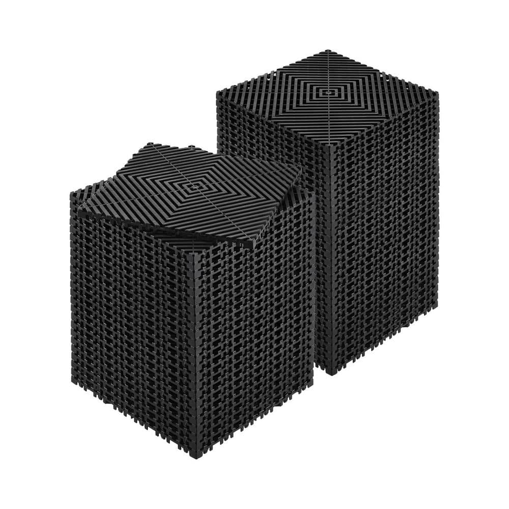 Reviews for SKYSHALO Interlocking Drainage Mat, 12 x 12 in. x 0.6 in. T ...