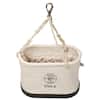 Klein Tools Canvas Bucket, 15-Pocket Oval Bucket with Swivel Snap 5144S ...