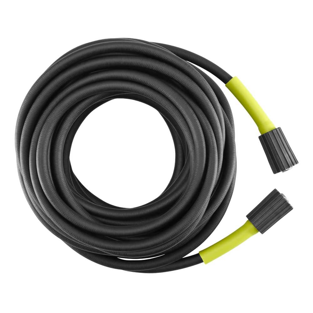 RYOBI 1/4 in. x 50 ft. 3600 PSI Flexible Pressure Washer Hose RY31HPH02 ...