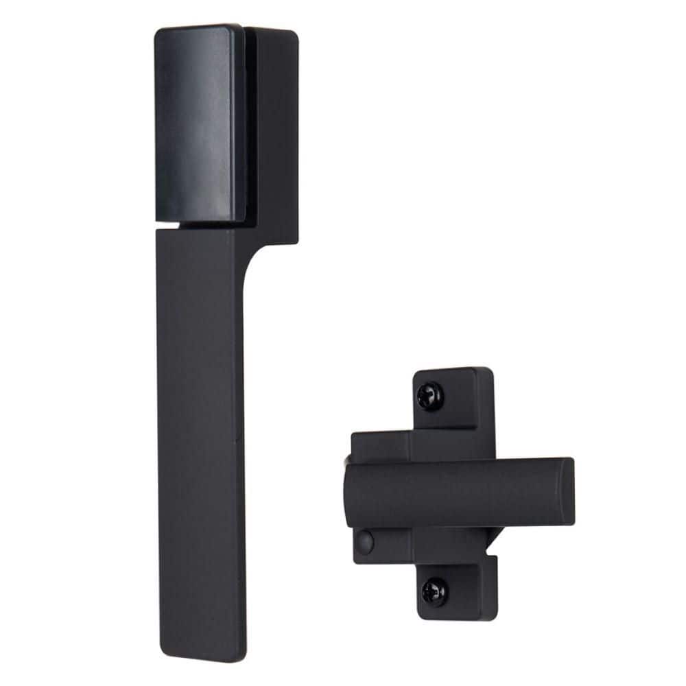 Wright Products Alto Free Hanging Push Button Latch Matte Black VF338MB - The Home Depot
