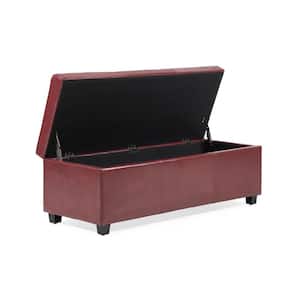 Furniture of America Cole Canvas Light Gray 48 in. Upholstered Bedroom ...